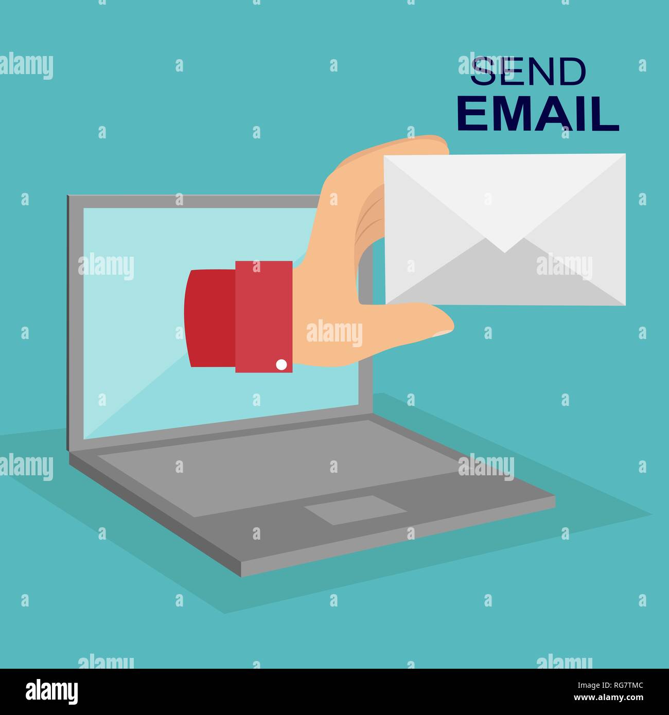 Letter recipient Stock Vector Images - Alamy