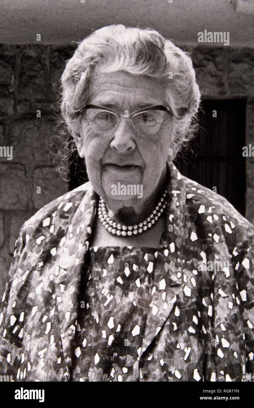 Portrait of agatha christie hi-res stock photography and images - Alamy
