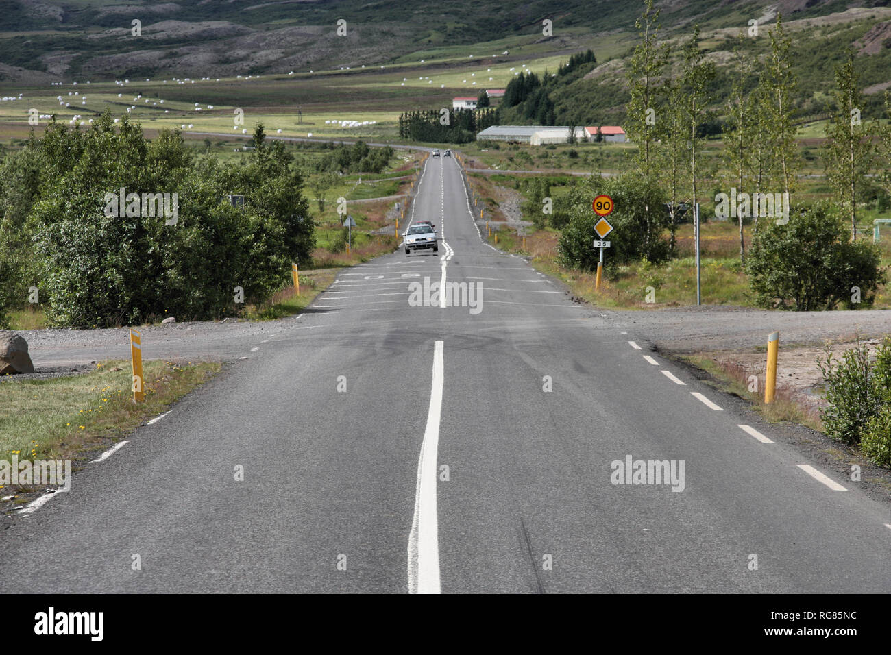 Iceland rural landscape hi-res stock photography and images - Alamy