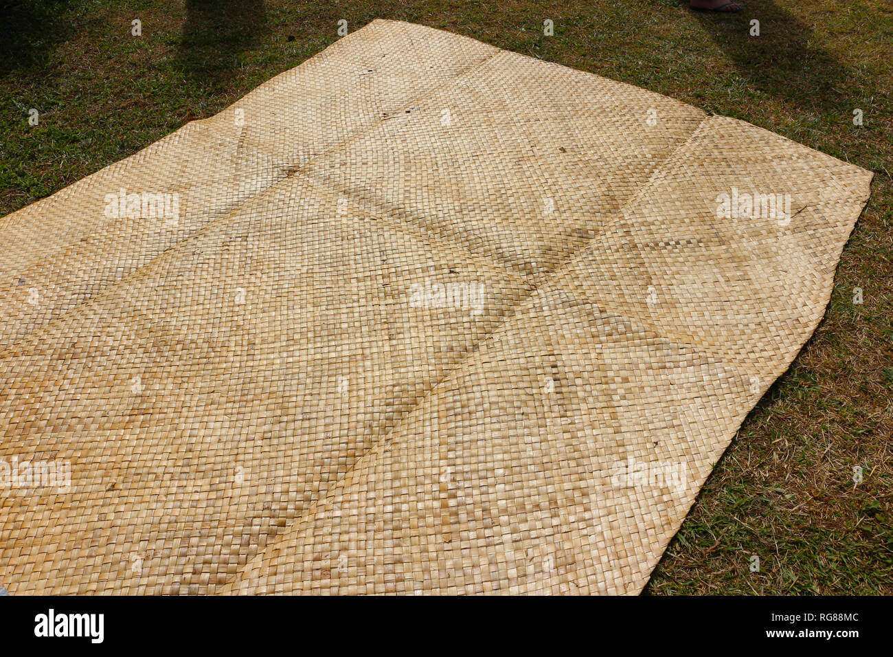 A mat in a village of Fiji, Viti Levu, Fiji Stock Photo - Alamy