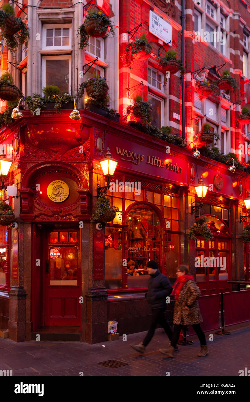 London, England - January 20, 2019. Located in the City of Westminster ...
