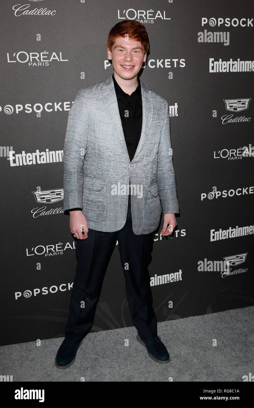 Los Angeles, CA, USA. 26th Jan, 2019. Carson Holmes at arrivals for ...