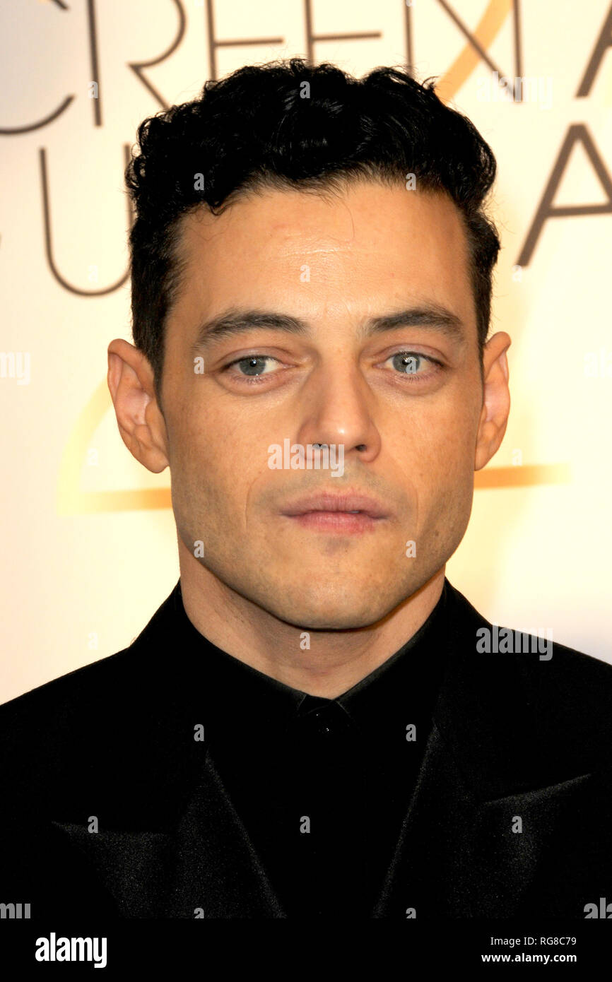 January 27, 2019 - Los Angeles, CA, USA - LOS ANGELES - JAN 27: Rami ...