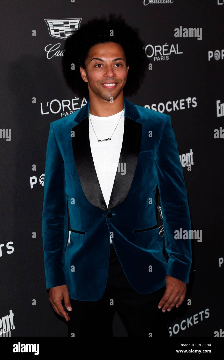 Los Angeles, CA, USA. 26th Jan, 2019. Shangela, DJ Pierce at arrivals ...