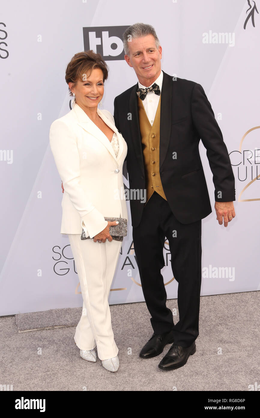 Los Angeles, Ca, USA. 27th Jan, 2019. Gabrielle Carteris and Charles ...