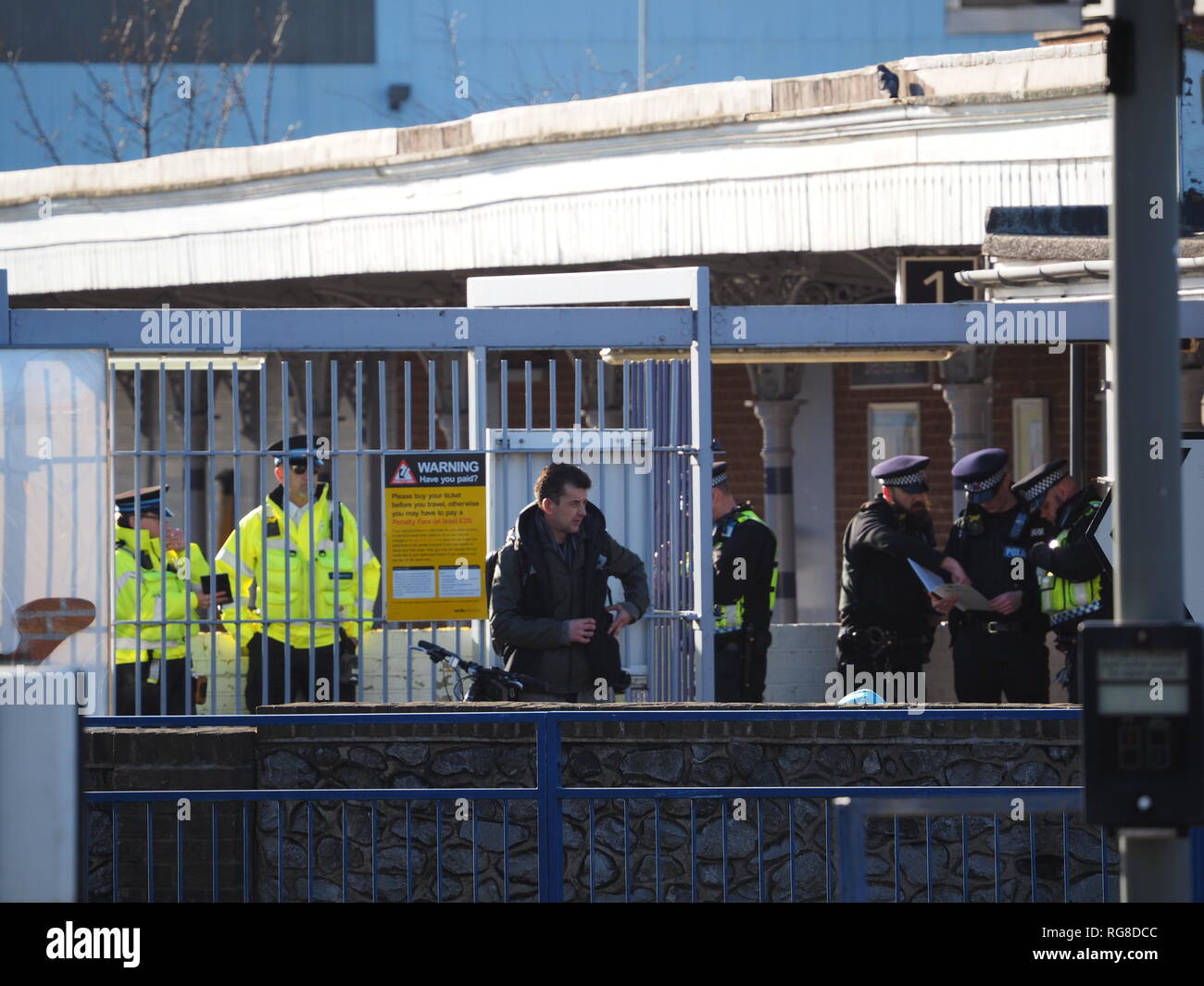 Sheerness, Kent, UK. 28th January, 2019. Medical incident involving a ...