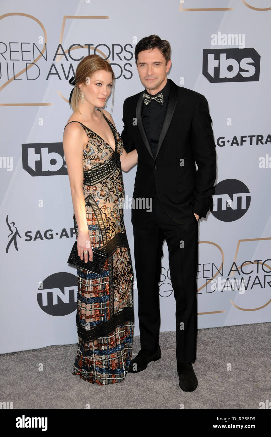 Los Angeles, CA, USA. 27th Jan, 2019. LOS ANGELES - JAN 27: Topher ...
