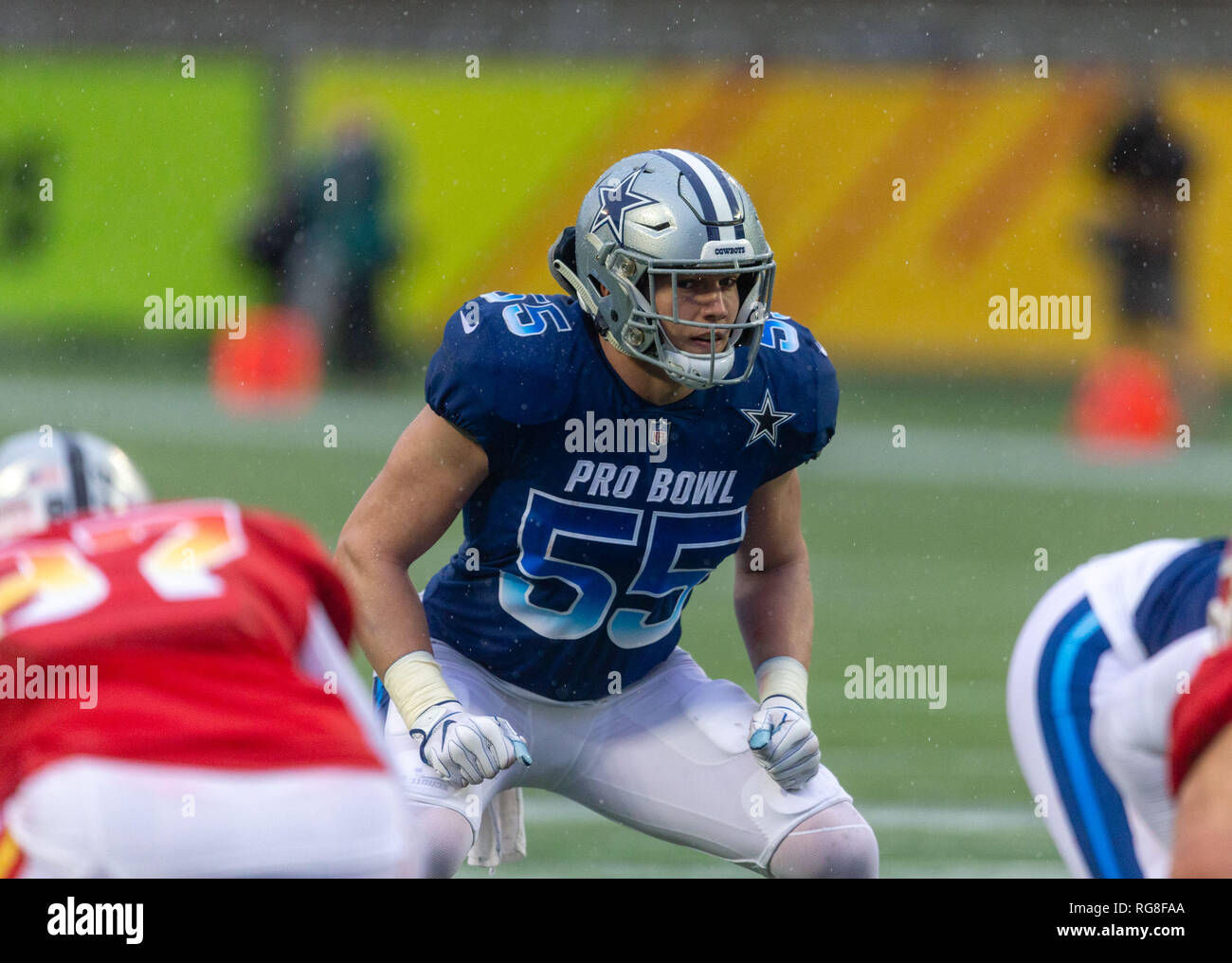 Orlando, Florida, USA. 27th Jan, 2019. NFC inside linebacker Leighton ...