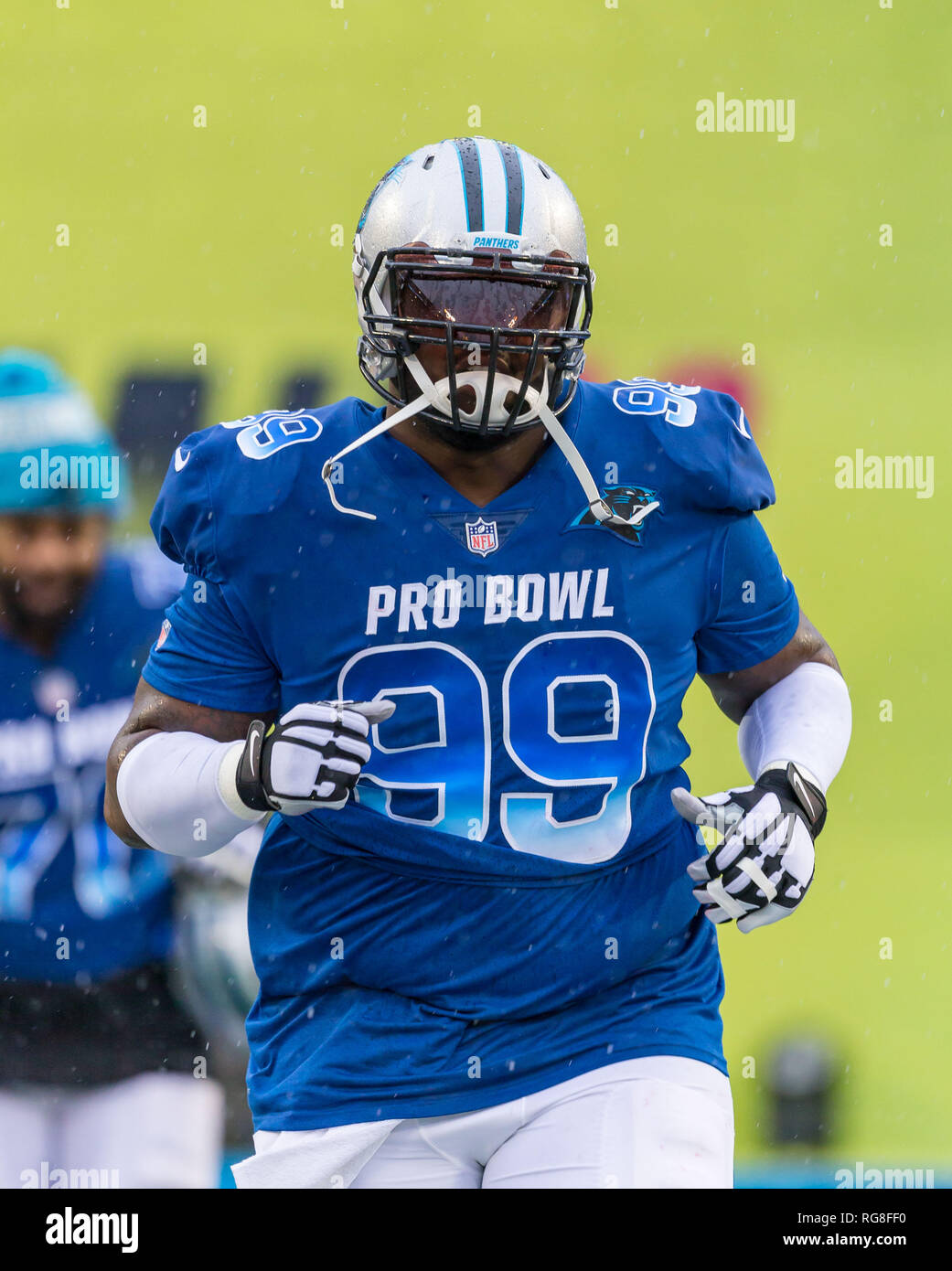 Orlando, Florida, USA. 27th Jan, 2019. NFC defensive tackle Kawann ...