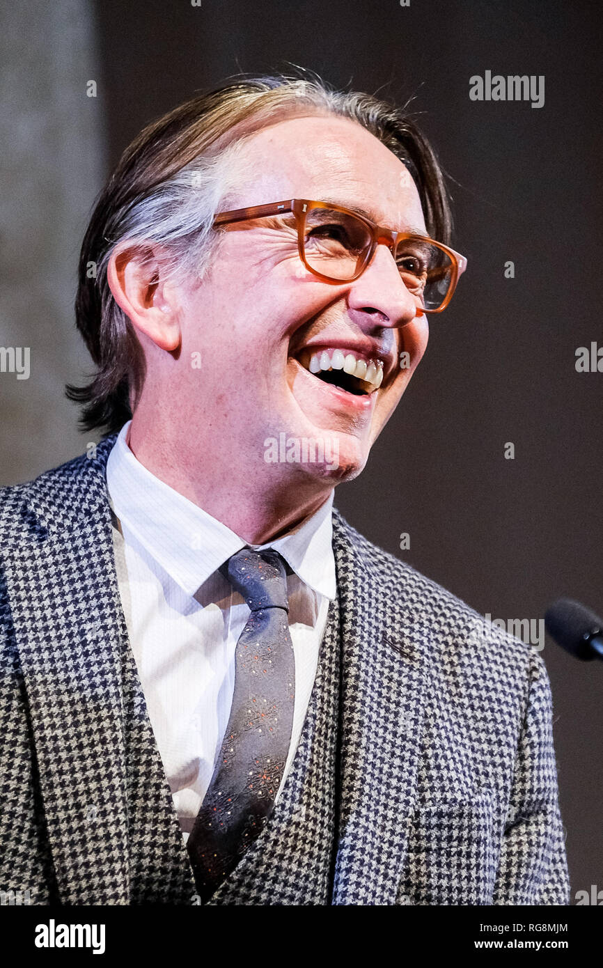 London, UK. 28th Jan, 2019. Steve Coogan on stage at Mark Kermode Live ...