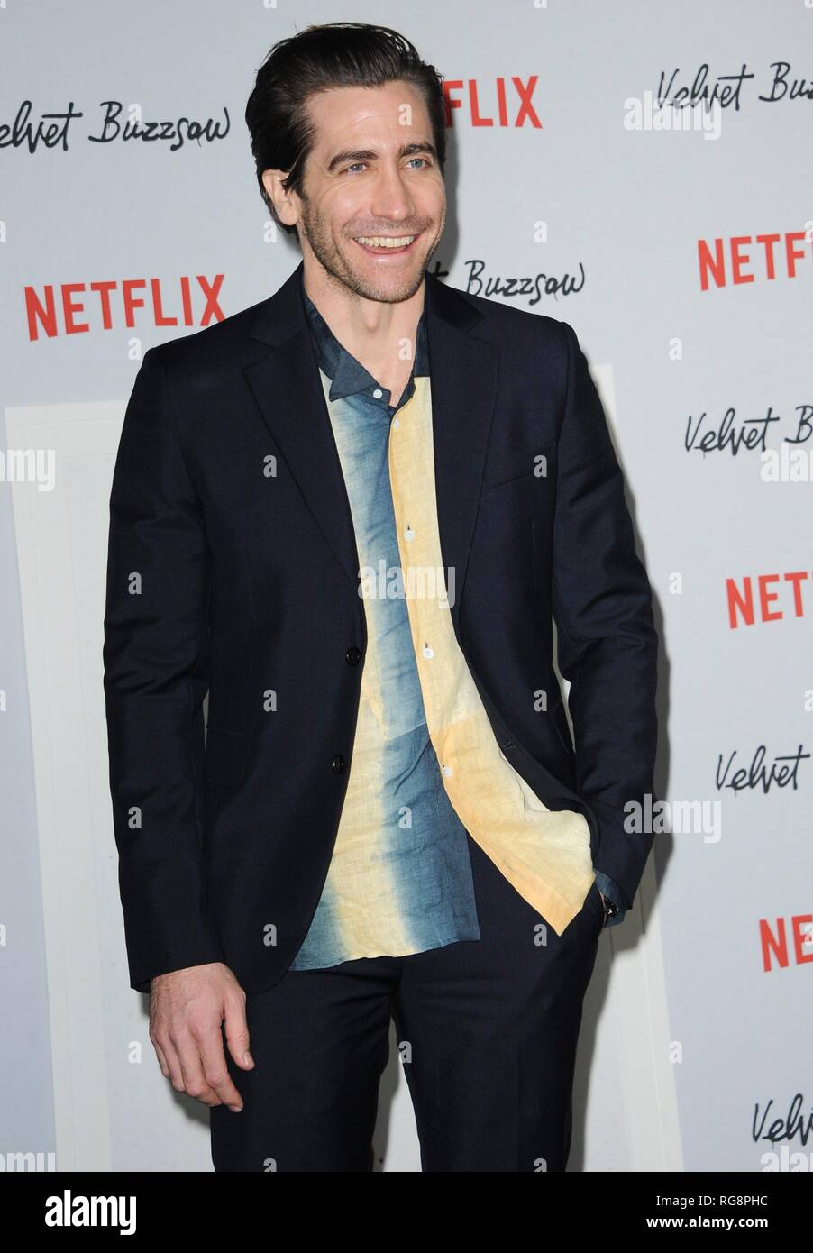 Los angeles premiere of velvet buzzsaw hi-res stock photography and ...