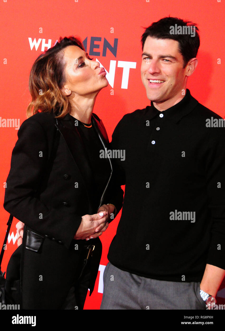 Westwood, California, USA. 28th Jan 2019. Casting director Tess Sanchez ...