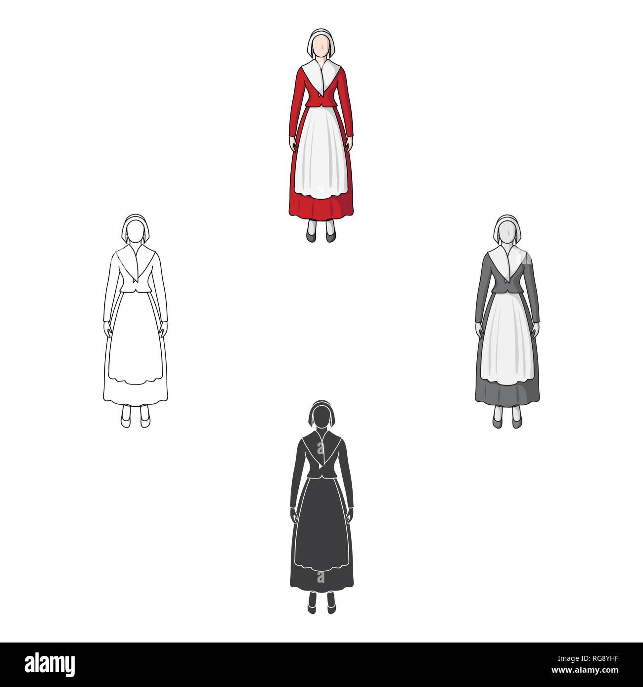 antique,apron,cap,cartoon,clothing,costume,cotton,denmark,girl,hat ...