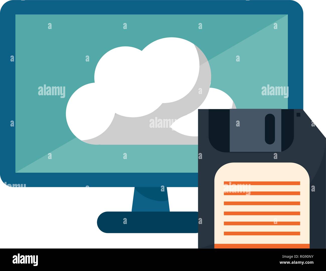 cloud computing technology Stock Vector Image & Art - Alamy
