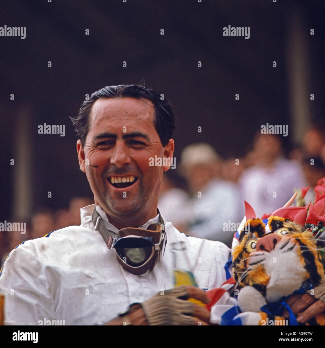 Sieger Jack Brabham bei Grand Prix de l'ACF in Reims, Frankreich 1966 ...