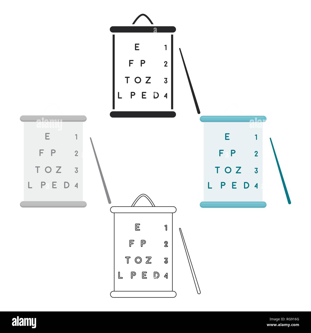 Table view icon cartoon. Single medicine icon from the big medical ...