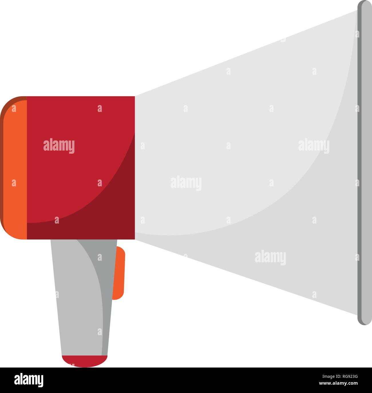 bullhorn advertising symbol Stock Vector Image & Art - Alamy