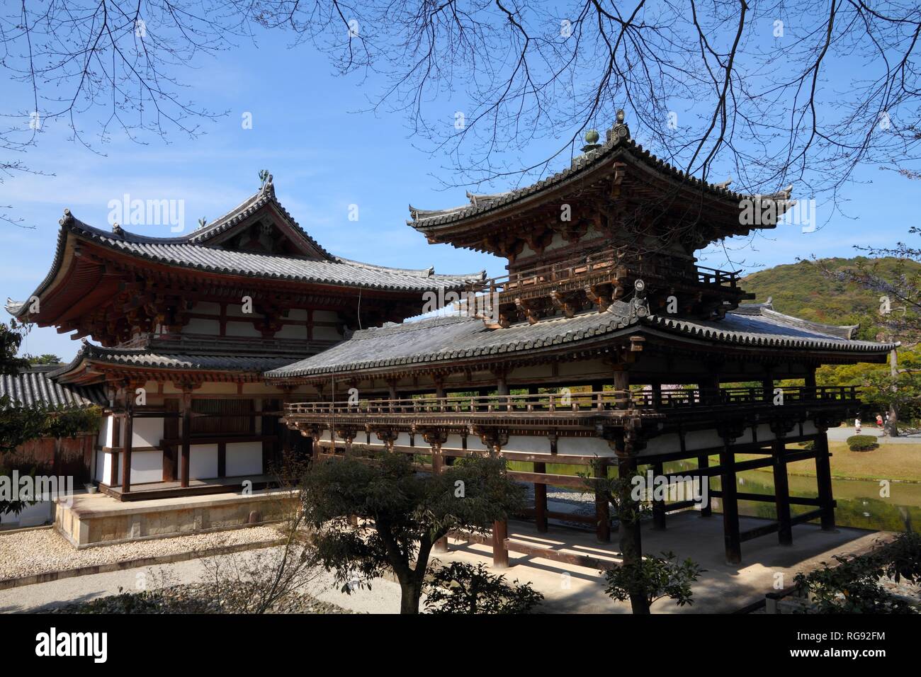 Uji, Kyoto, Japan - famous Byodo-in Buddhist temple, a UNESCO World ...
