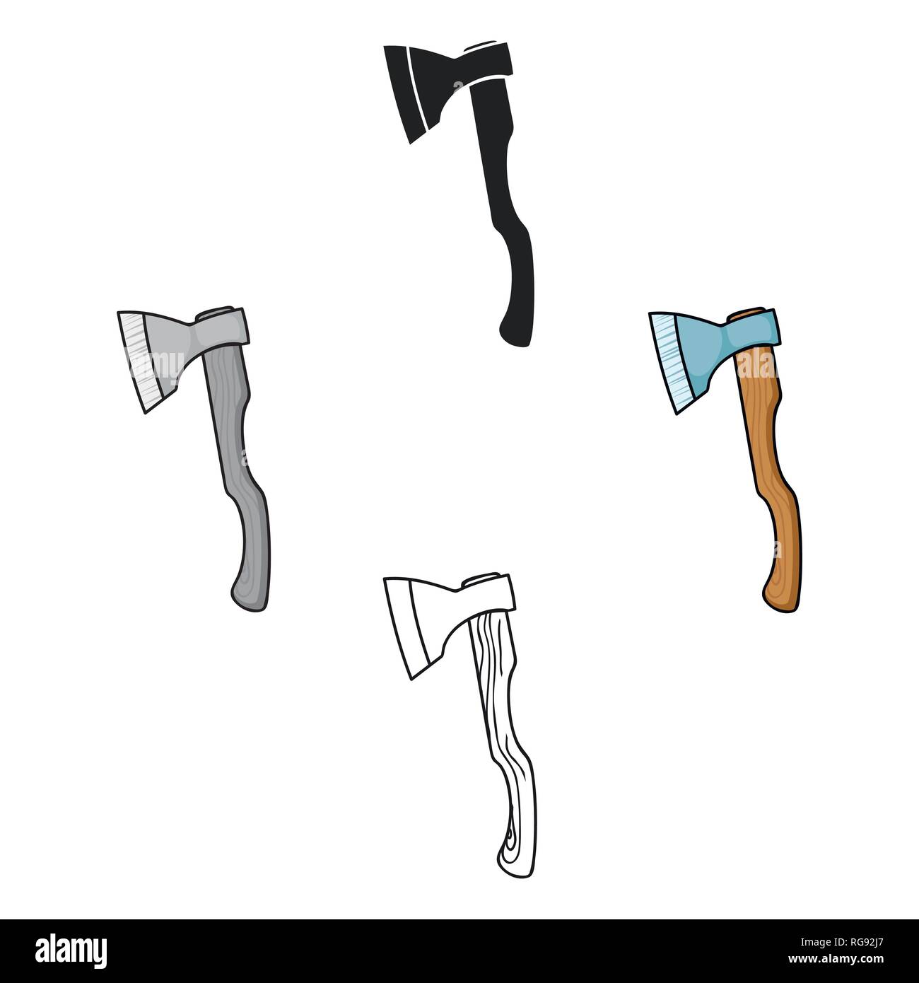 Hatchet Tool Drawing