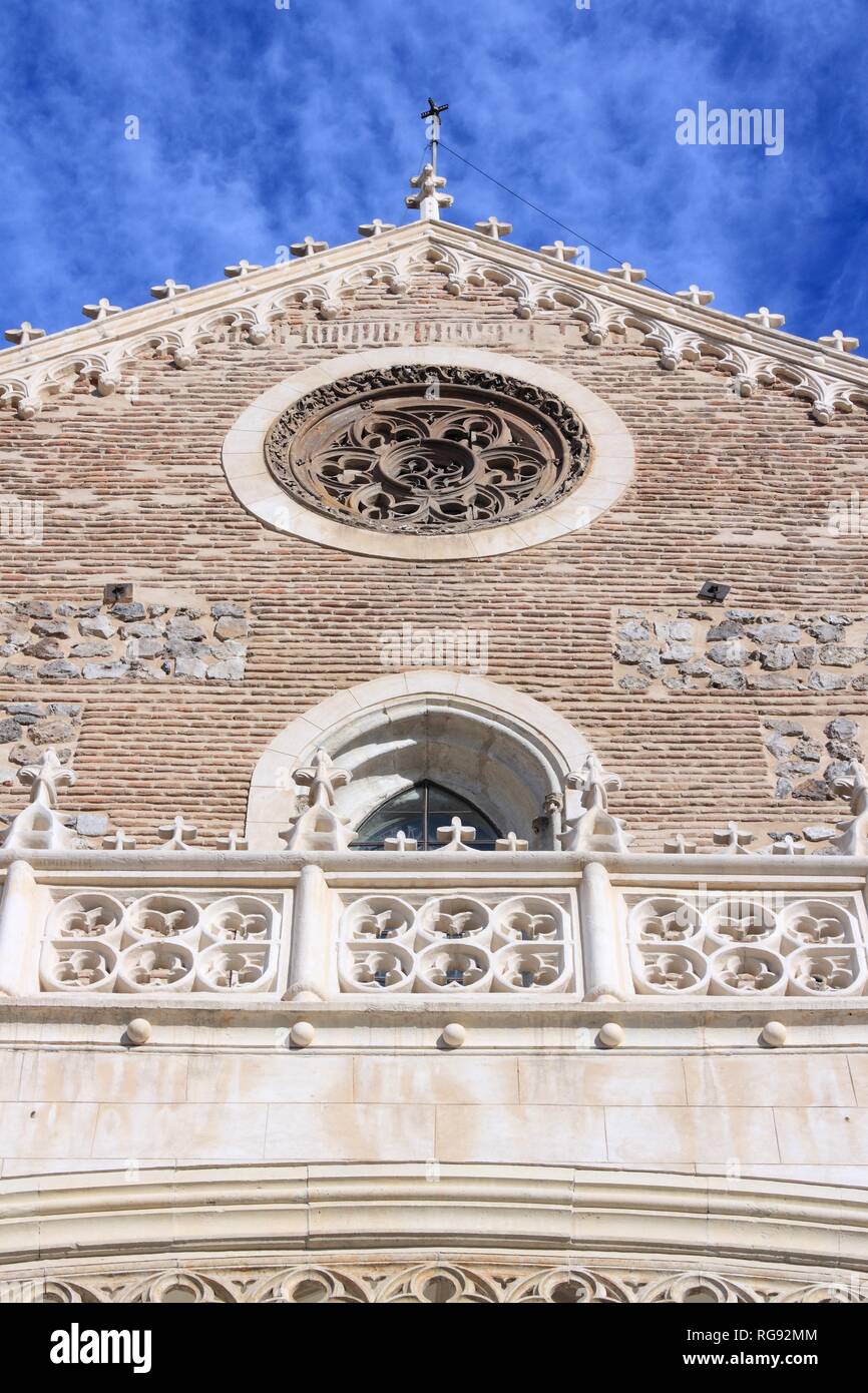 Madrid, Spain. Church of Saint Jerome (San Jeronimo el Real) in Retiro ...