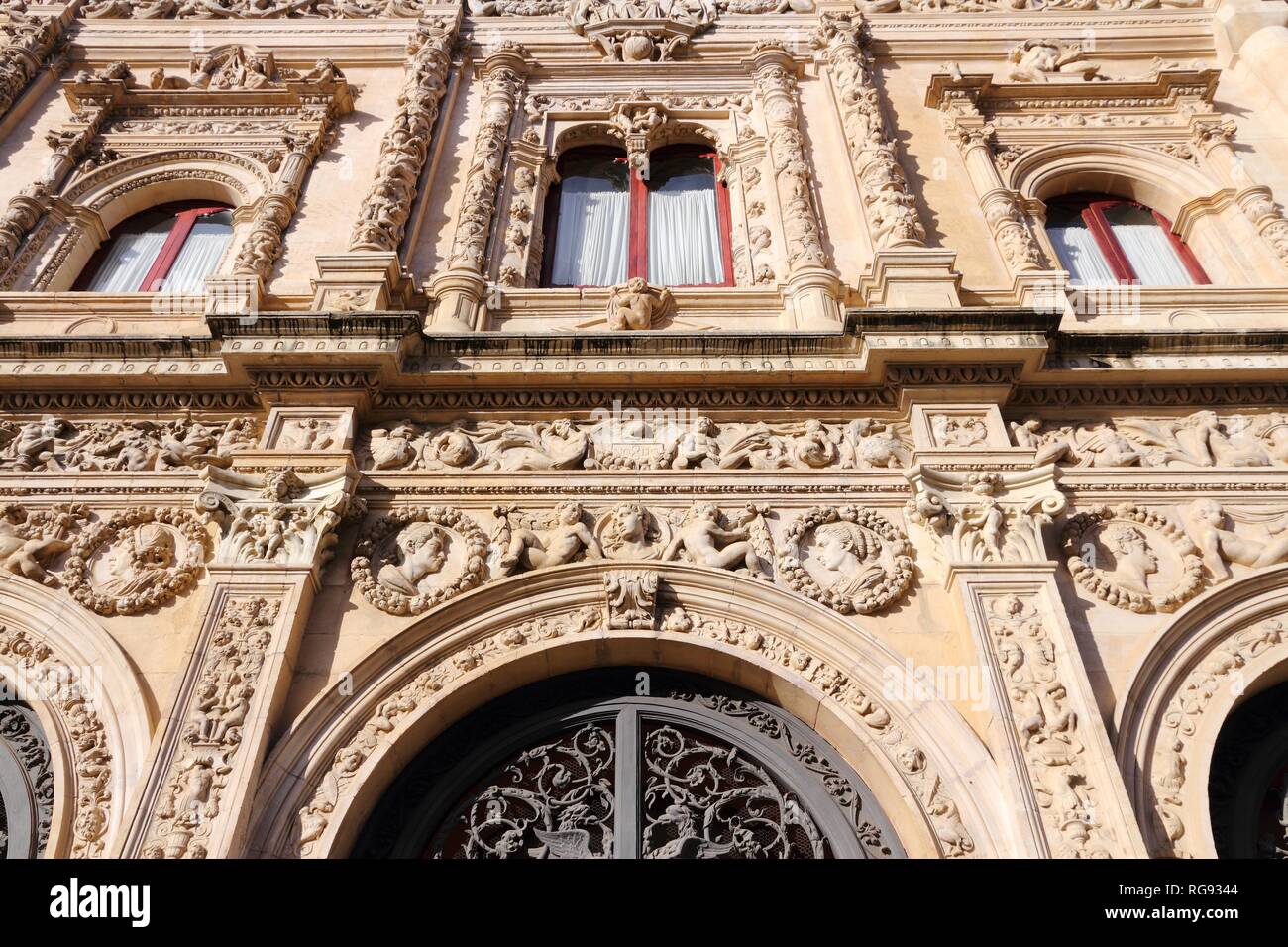 Seville, Spain - famous city hall. Spanish landmark Stock Photo - Alamy