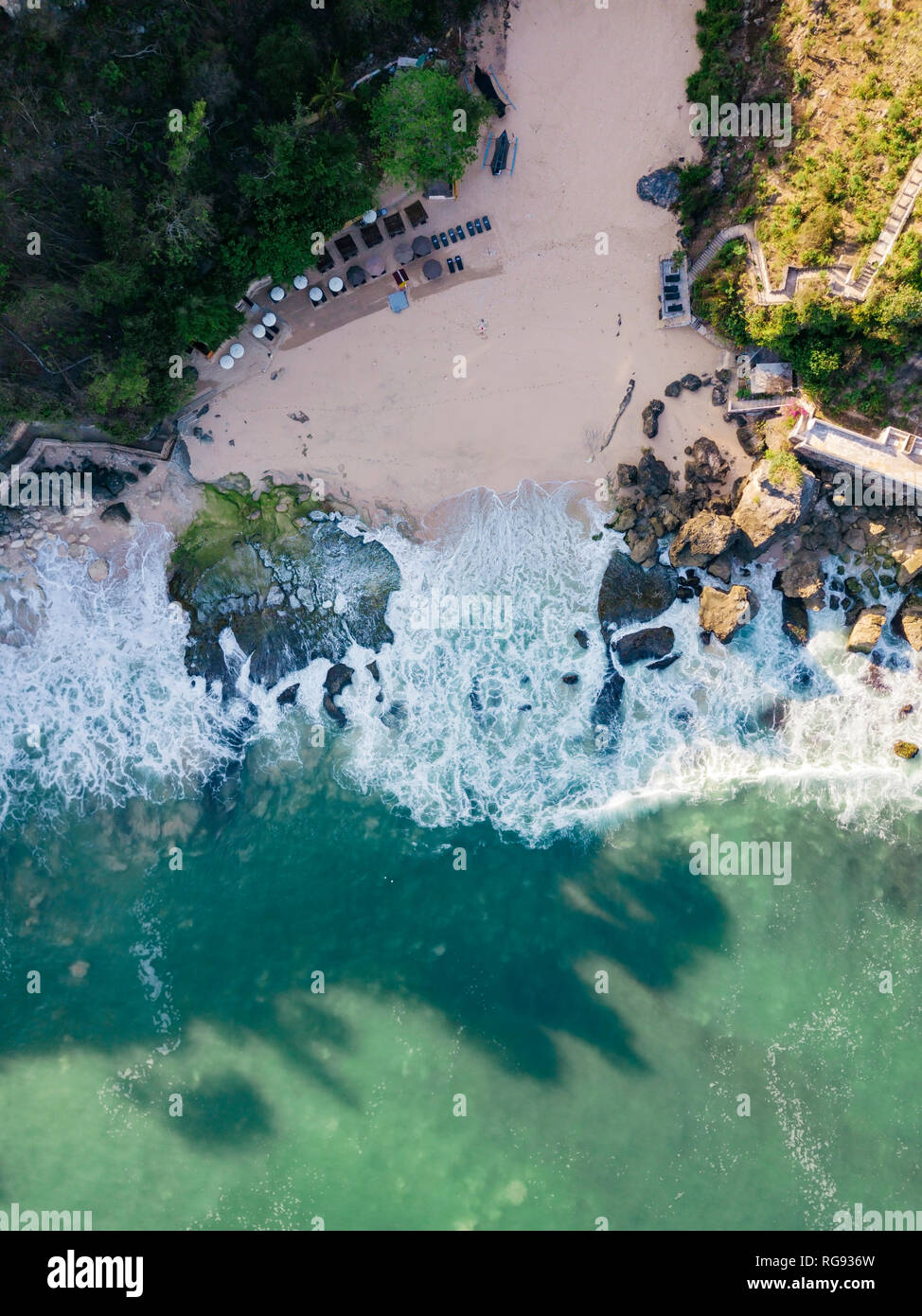 Indonesia, Bali, Aerial view of beach Stock Photo - Alamy