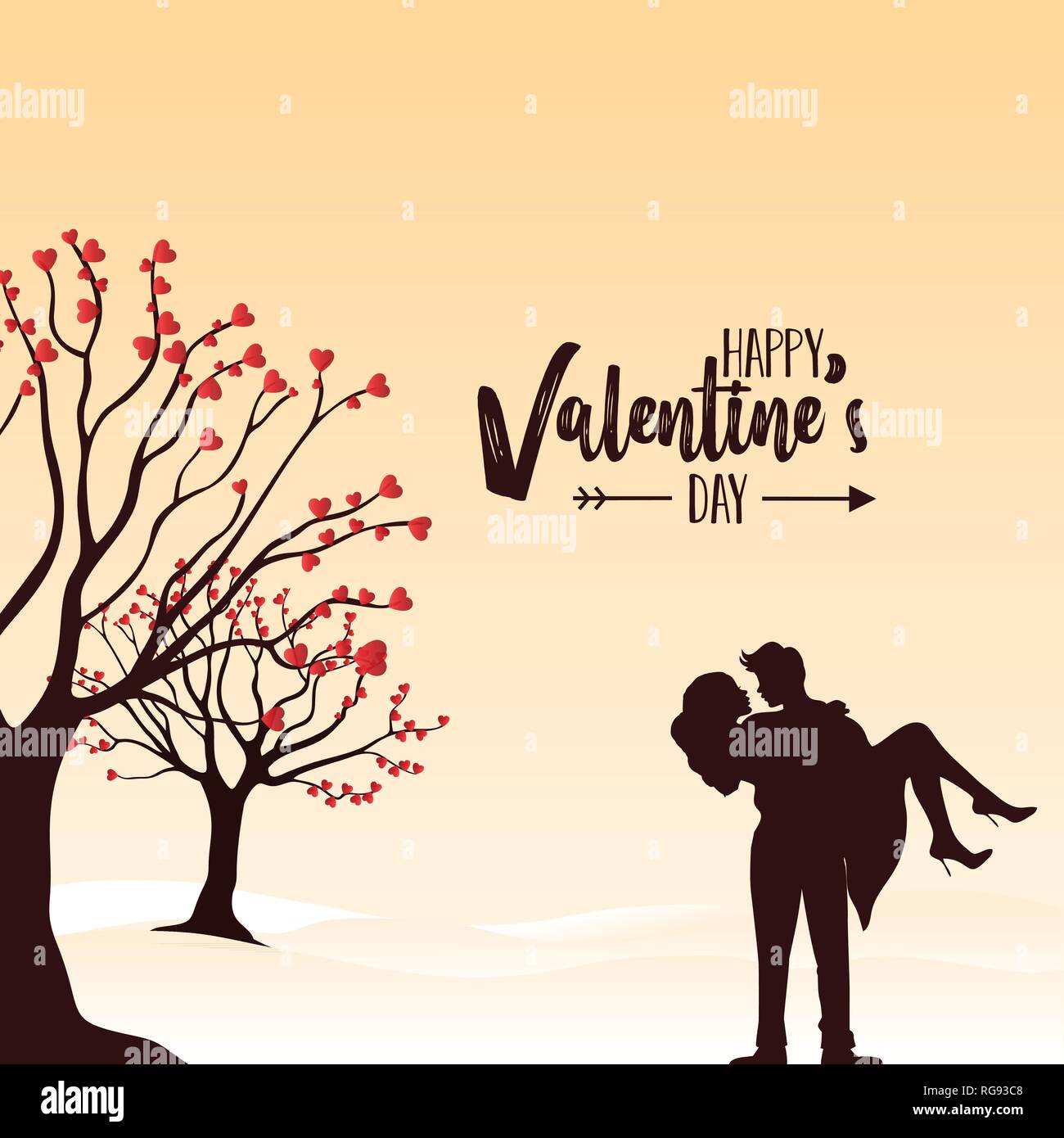 Valentine abstract Stock Vector Images - Alamy