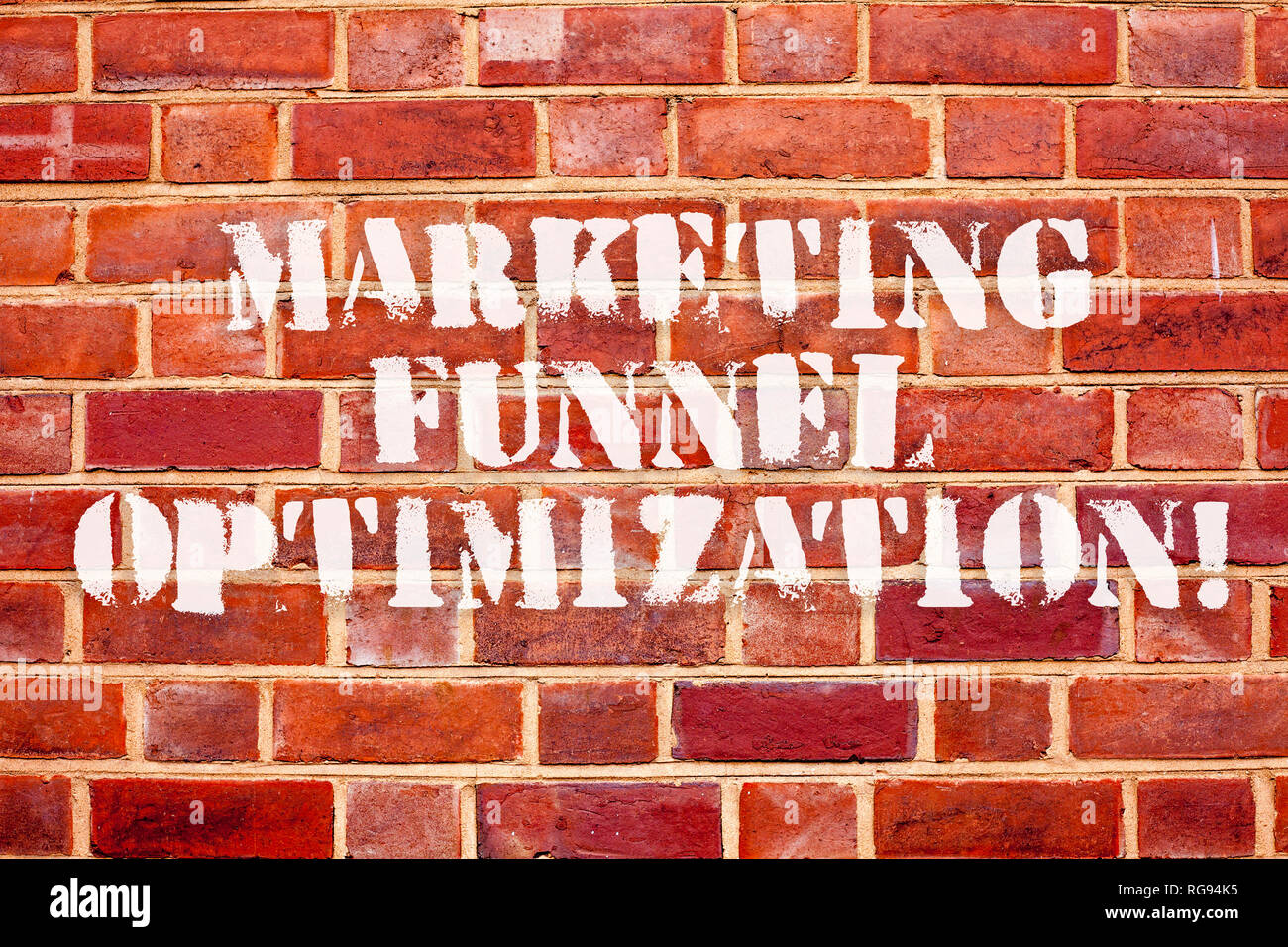 Word writing text Marketing Funnel Optimization. Business concept for ...