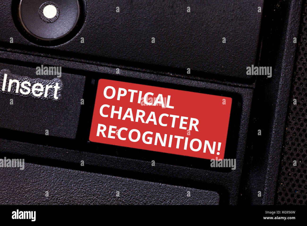 Text Sign Showing Optical Character Recognition Conceptual Photo The Identification Of Printed