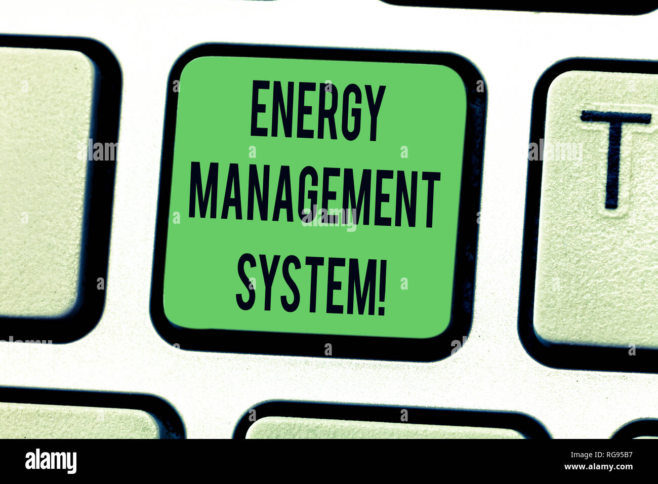 Text sign showing Energy Management System. Conceptual photo Use to ...