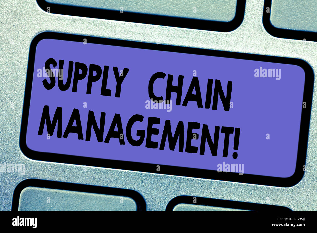 Word writing text Supply Chain Management. Business concept for ...