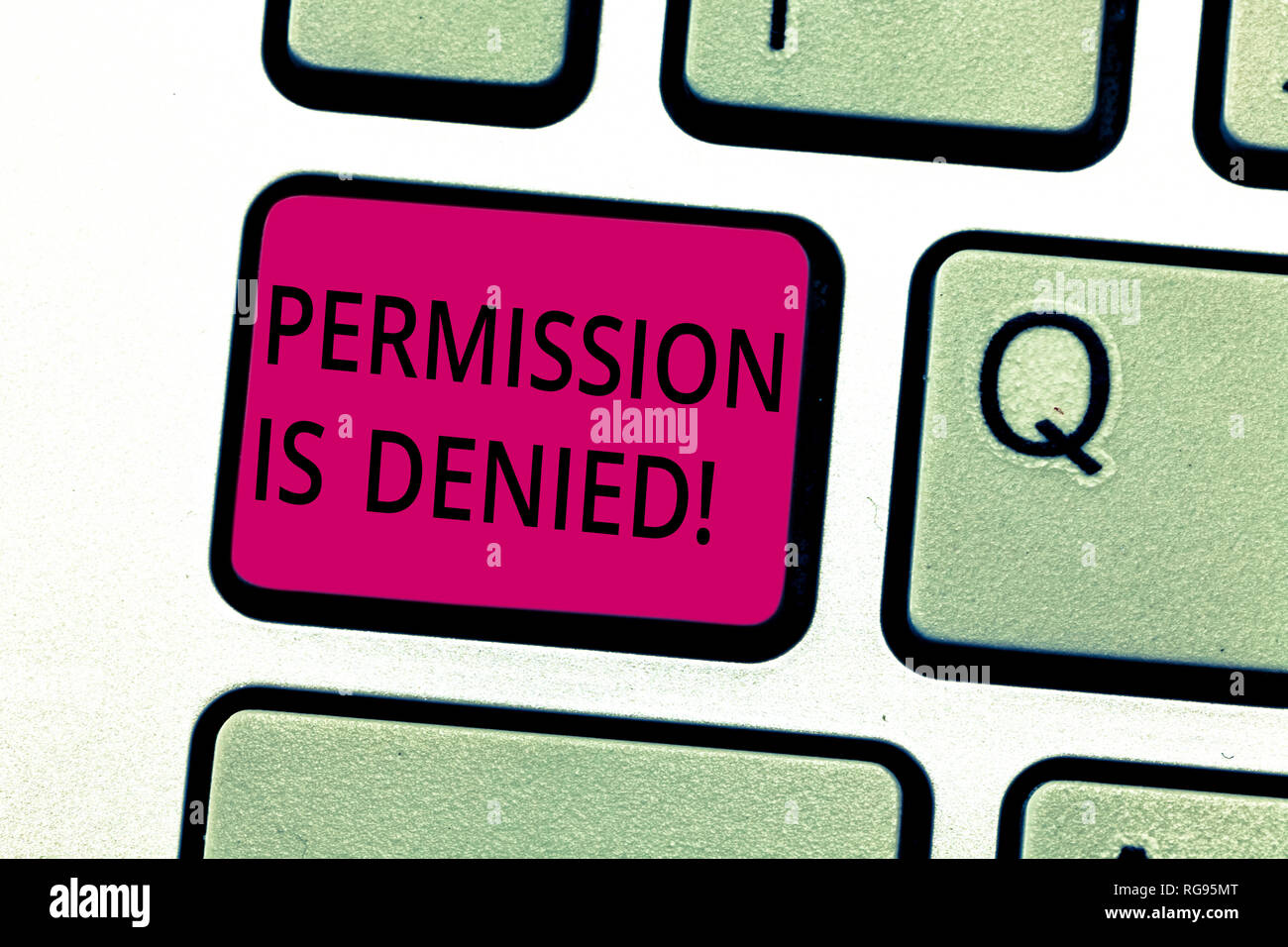 Request denied request approved hi-res stock photography and images - Alamy