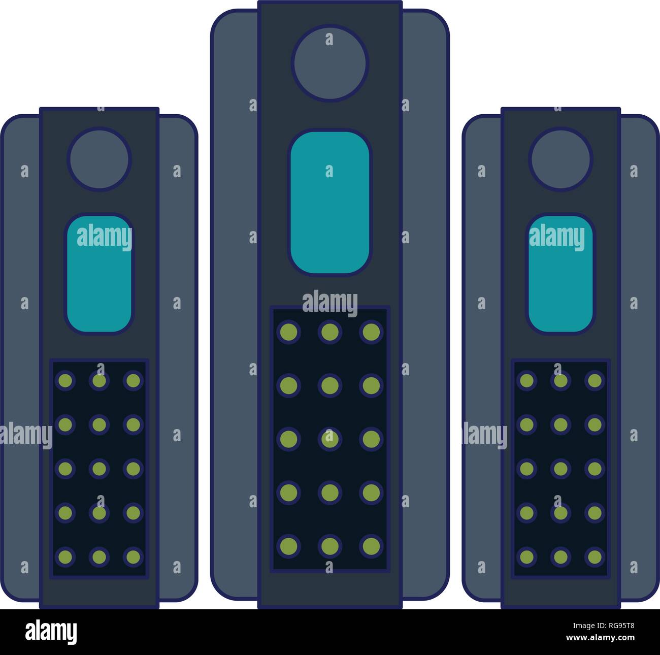servers database technology Stock Vector Image & Art - Alamy