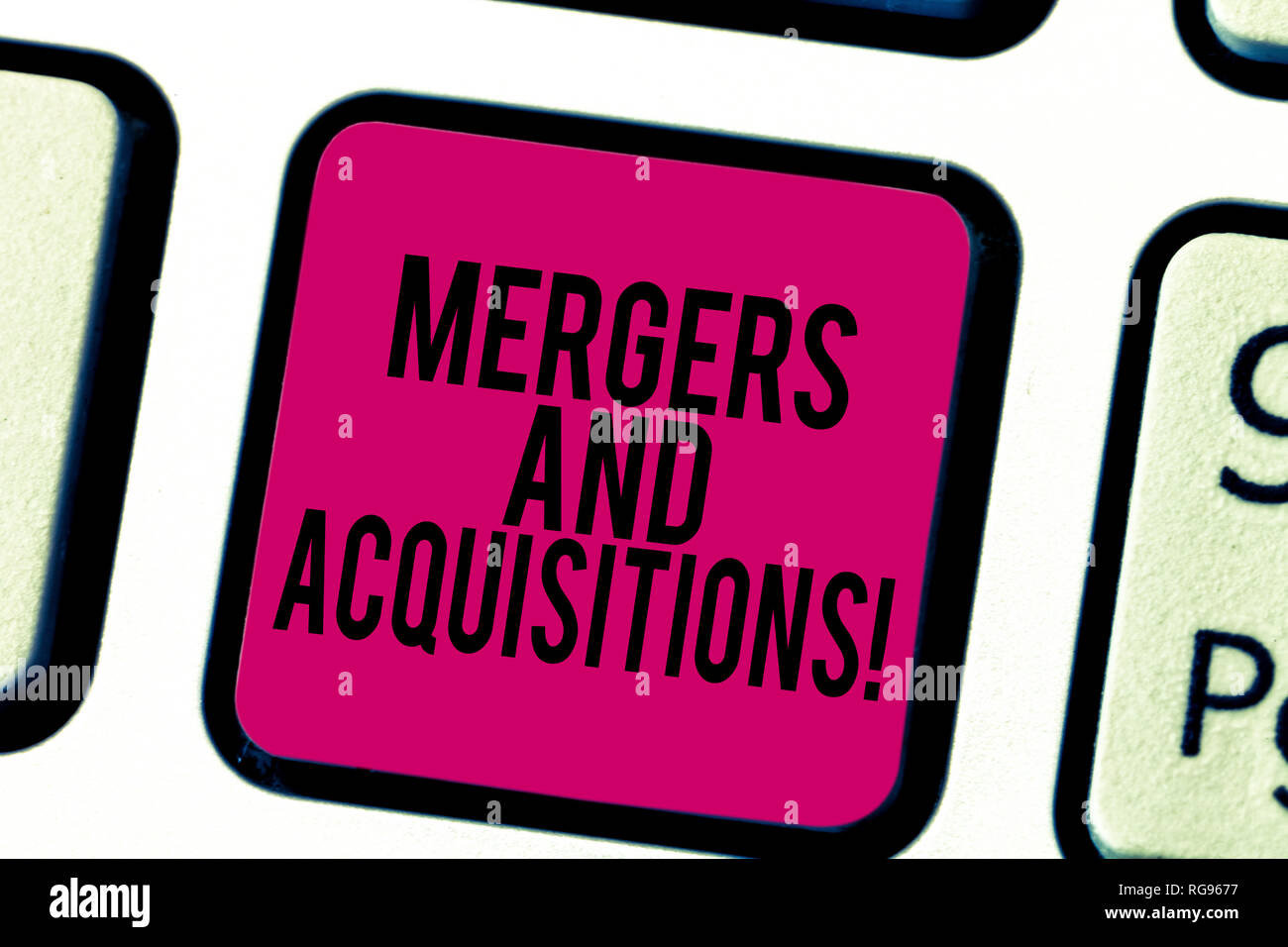 Conceptual hand writing showing Mergers And Acquisitions. Business ...