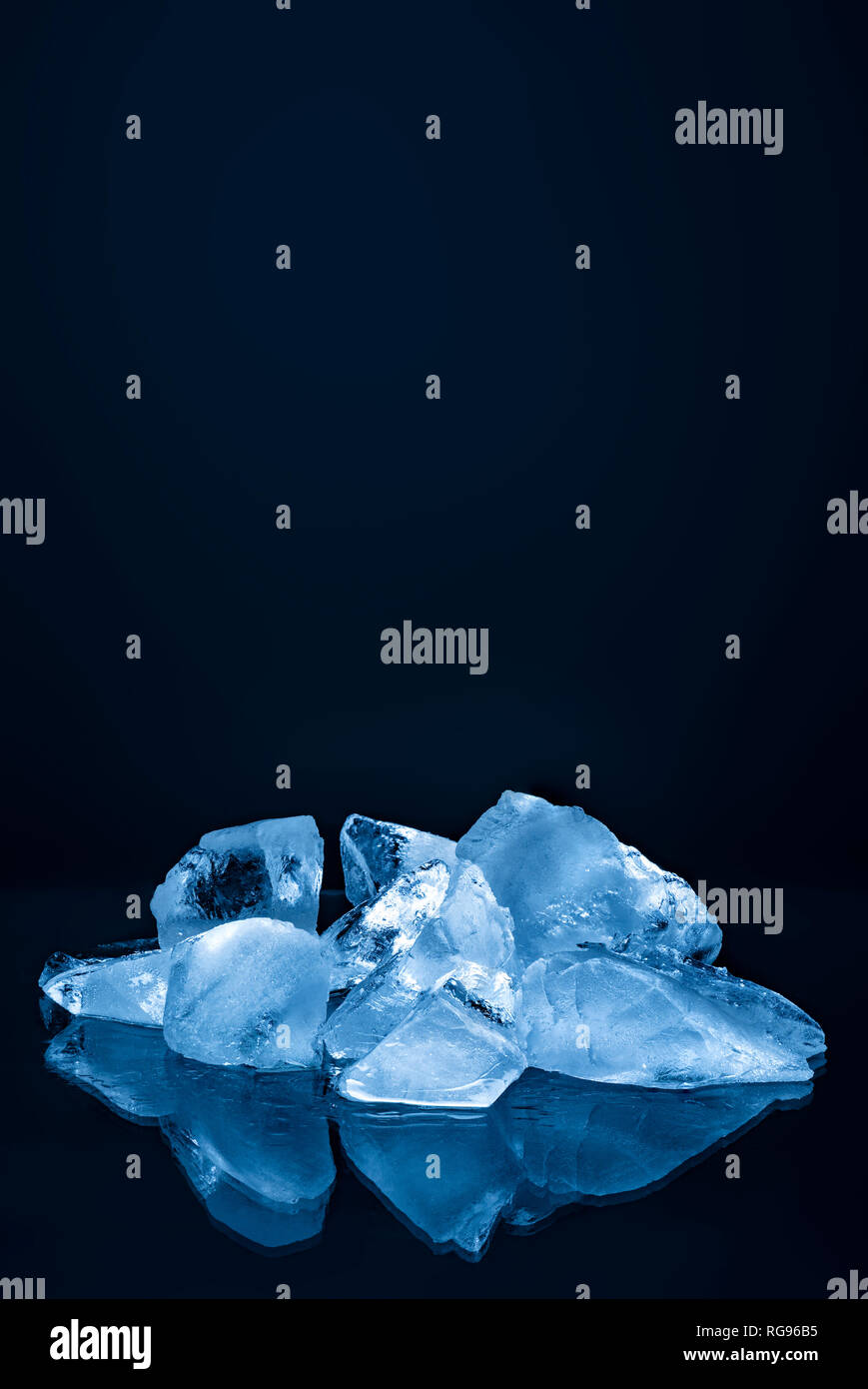 Chunks of ice Stock Photo - Alamy