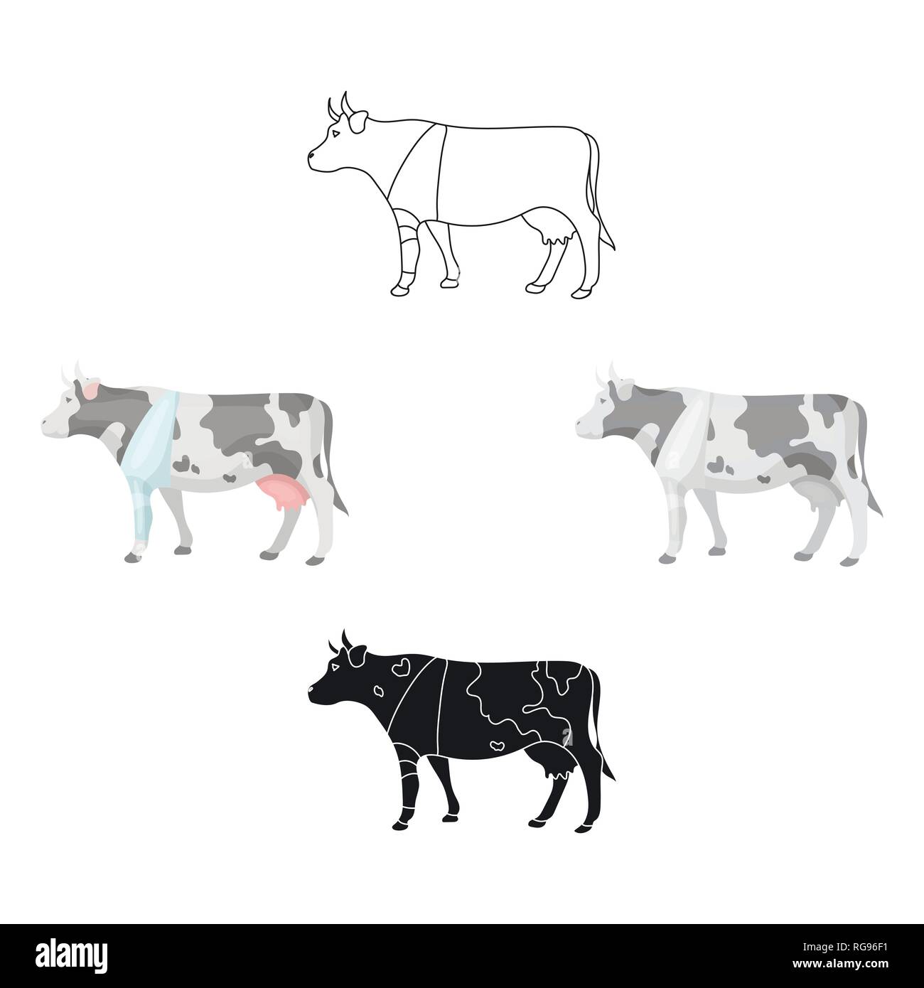 Broken Arm Cartoon Animal