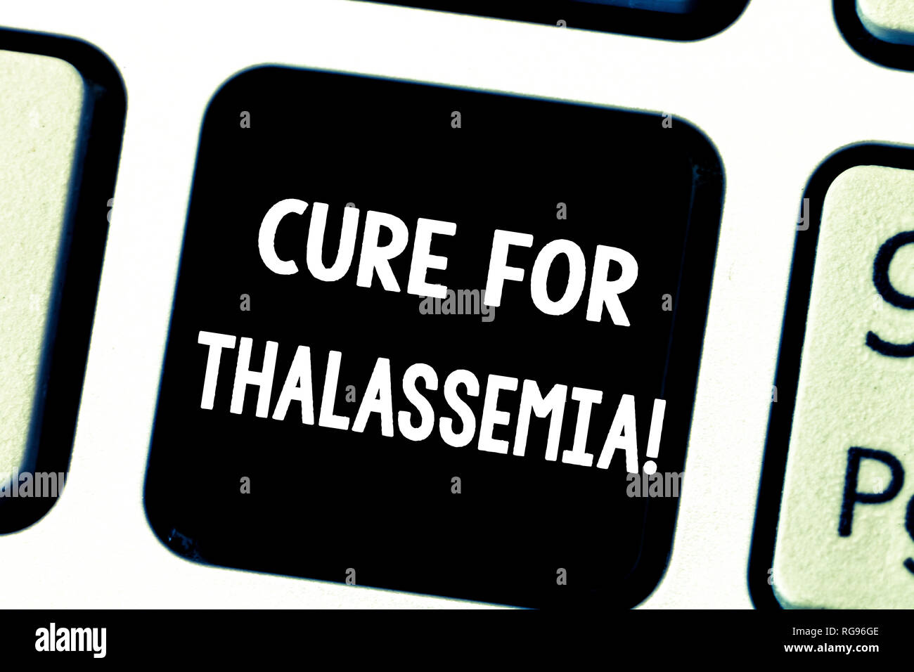 Word writing text Cure For Thalassemia. Business concept for Treatment ...