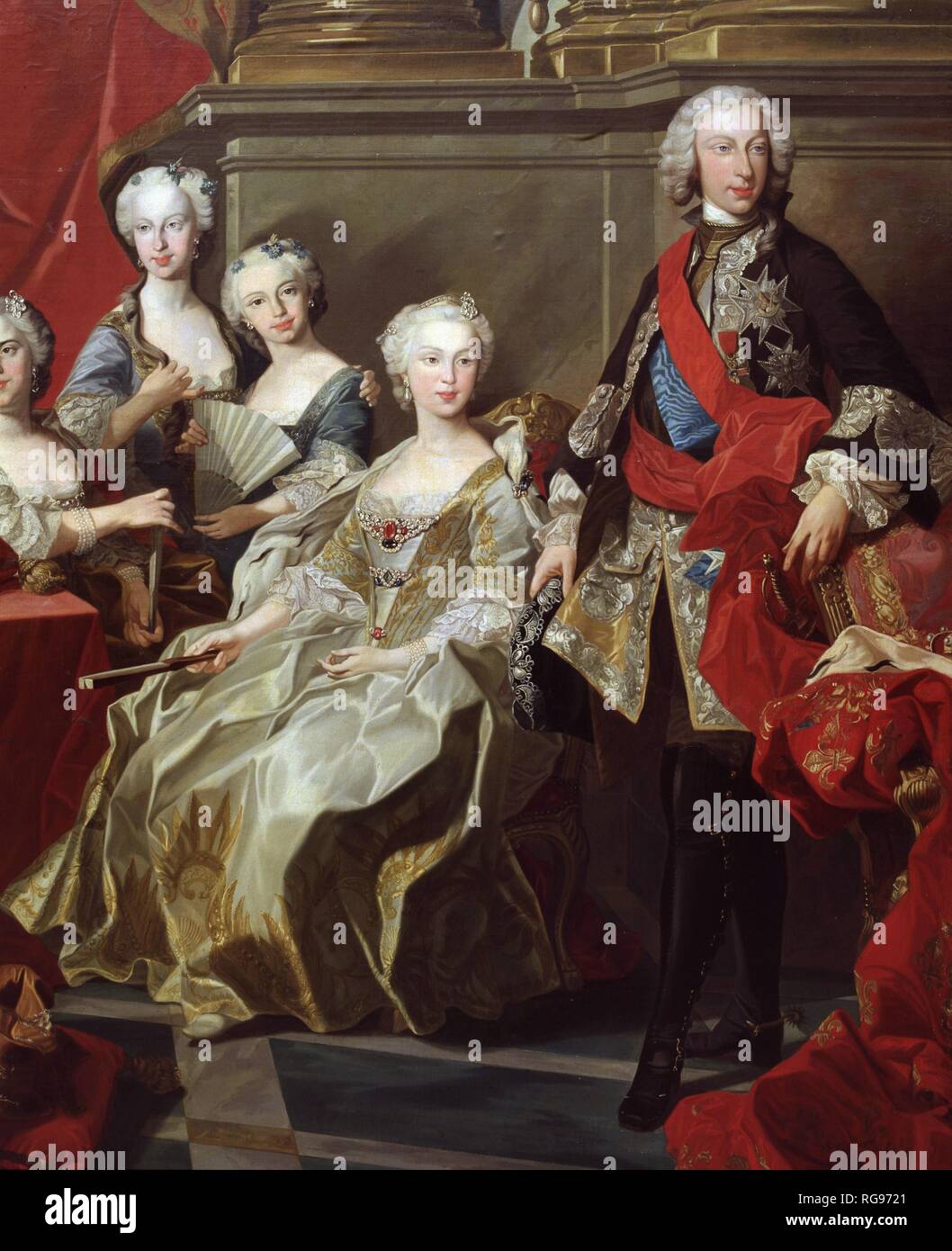 CARLOS III REY DE ESPAÑA. MADRID 1716-1788 "LA FAMILIA DE FELIPE V ...