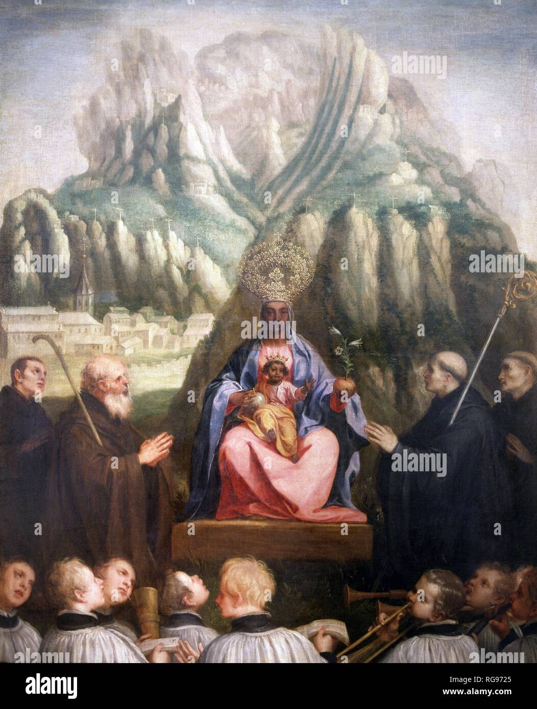 ALONSO CANO PINTOR Y ESCULTOR ESPAÑOL .1601-1667 LA VIRGEN DE ...