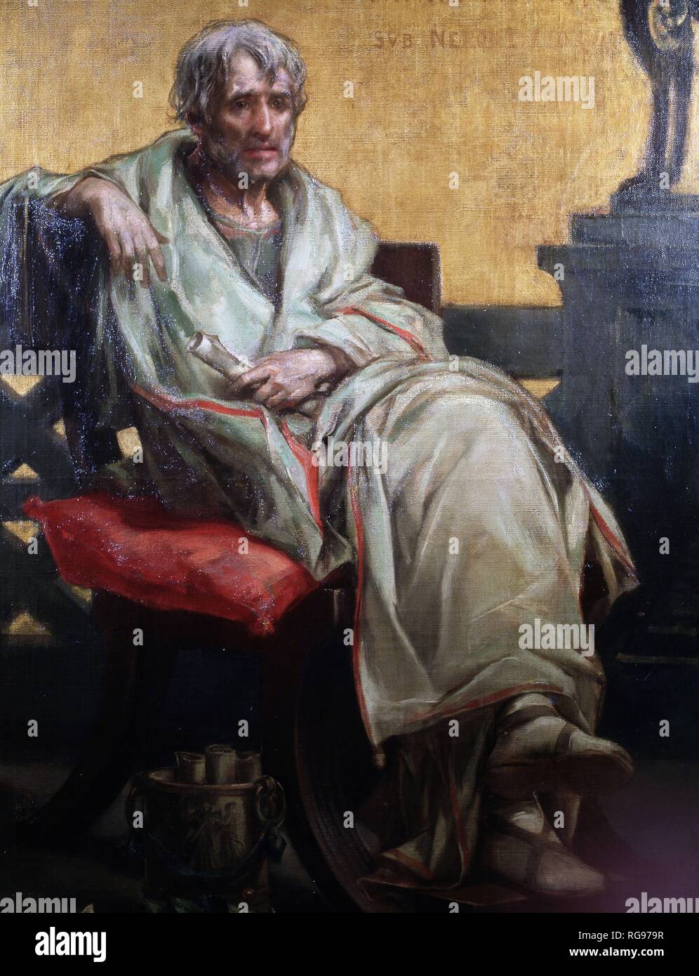 Filosofo latino hi-res stock photography and images - Alamy