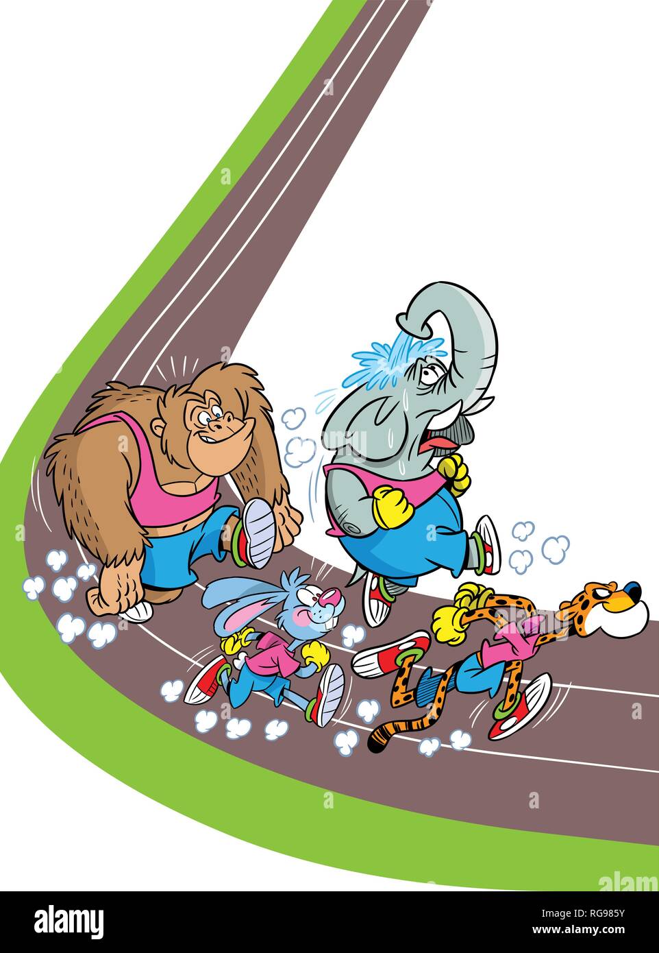 Strong group in competition hi-res stock photography and images - Alamy