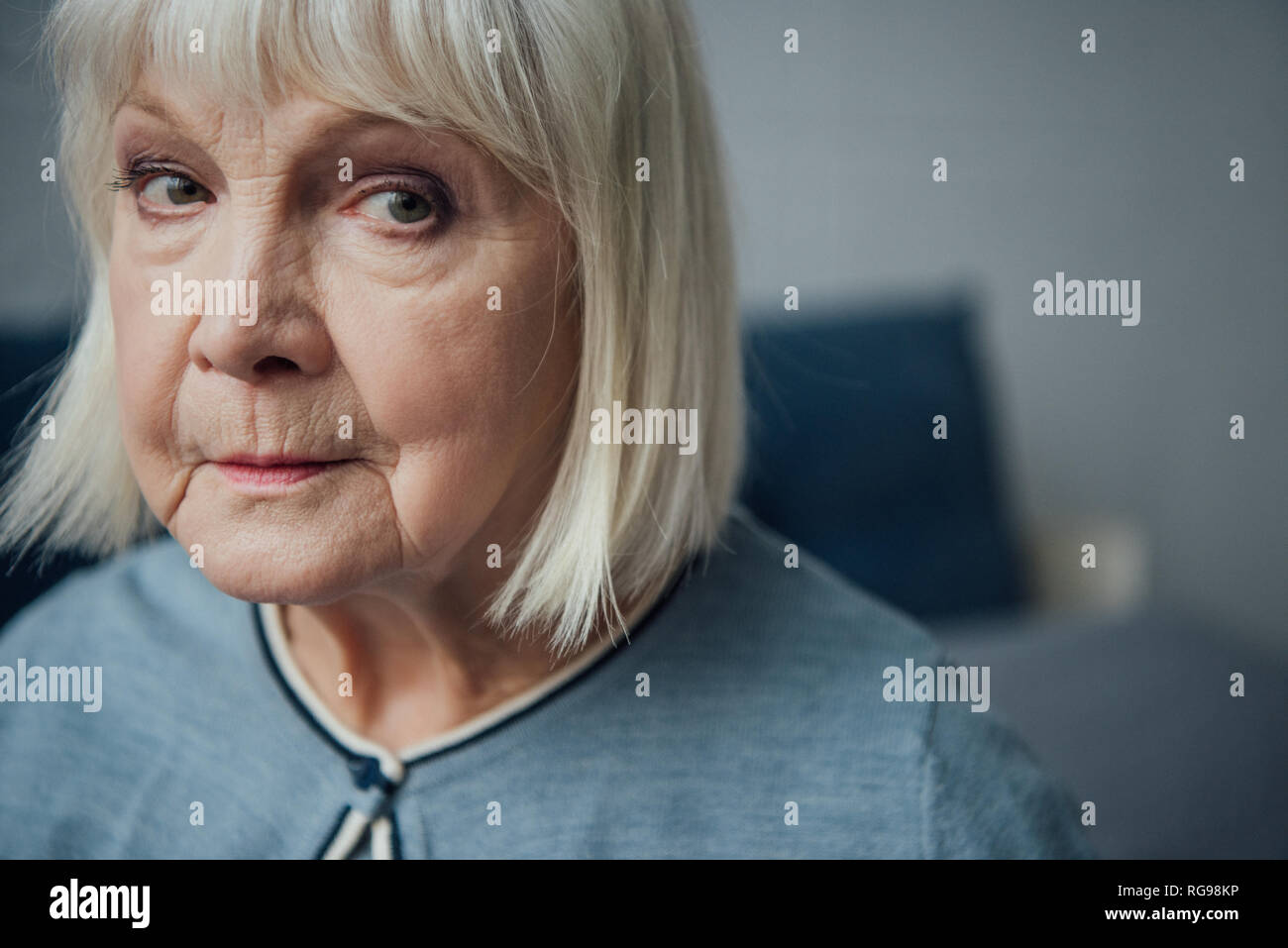 Upset senior hi-res stock photography and images - Alamy