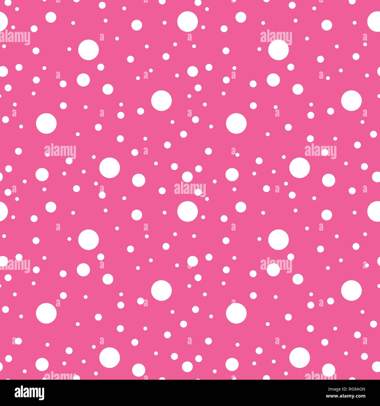 Spots background - polka circle background. Vector graphics Stock ...