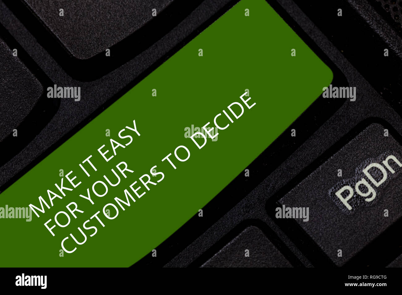 Conceptual hand writing showing Make It Easy For Your Customers To ...