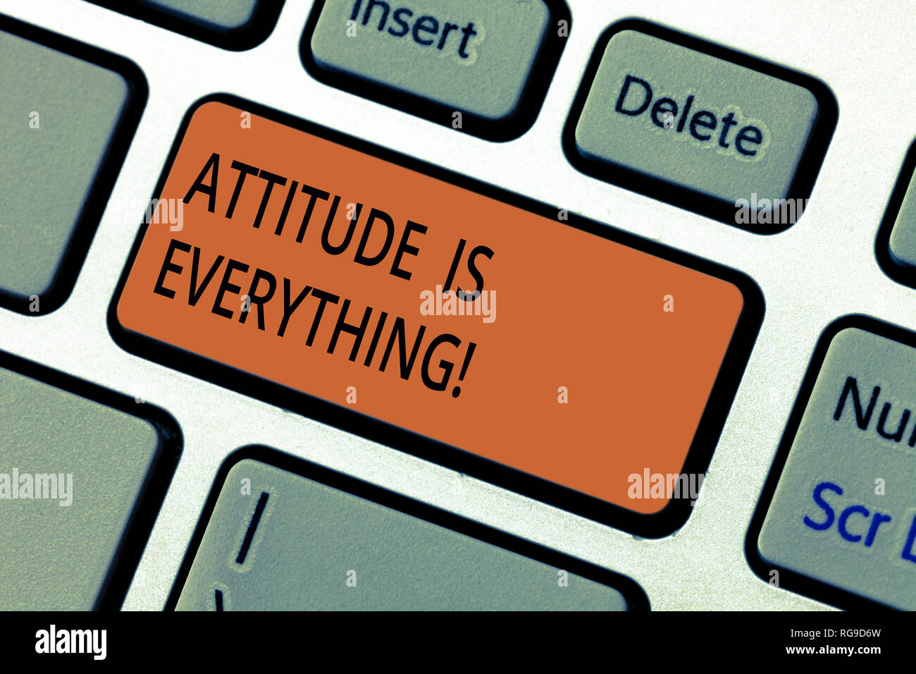 Text sign showing Attitude Is Everything. Conceptual photo ...