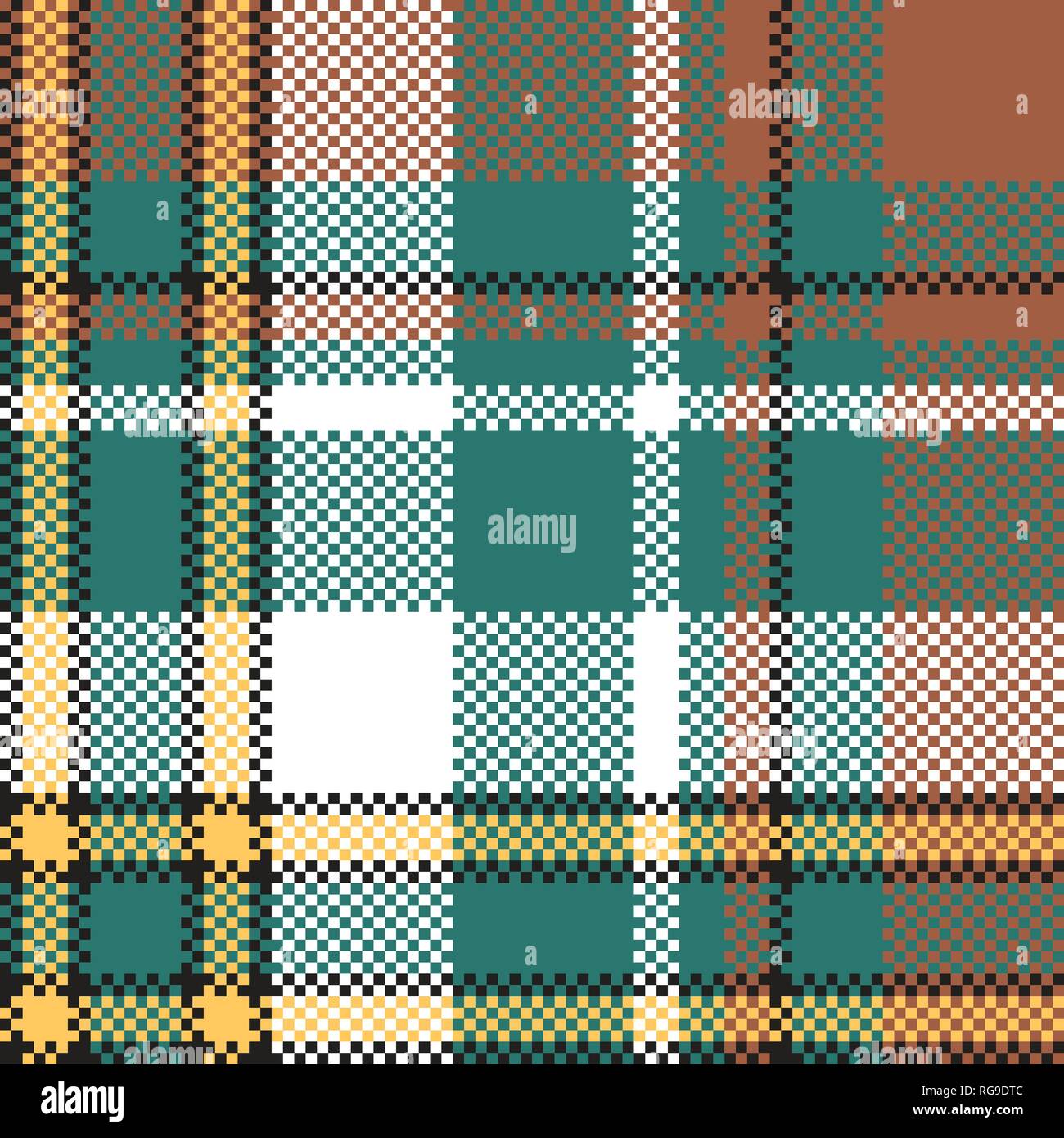 Classic check tartan seamless pattern. Vector illustration Stock Vector ...