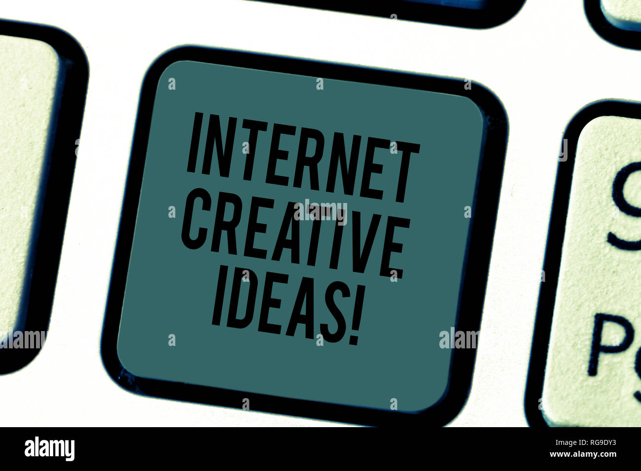 Handwriting text writing Internet Creative Ideas. Concept meaning ...