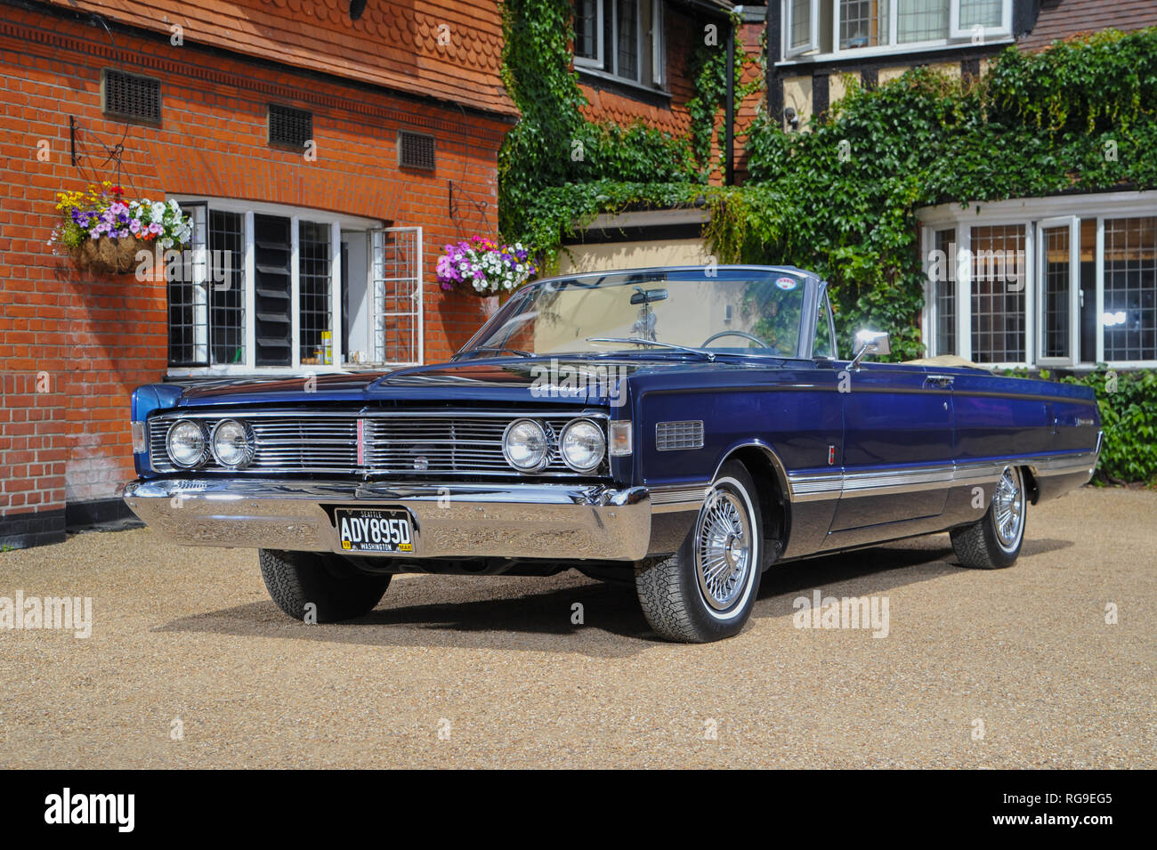 1966 Mercury Park Lane convertible - classic American luxury car Stock ...