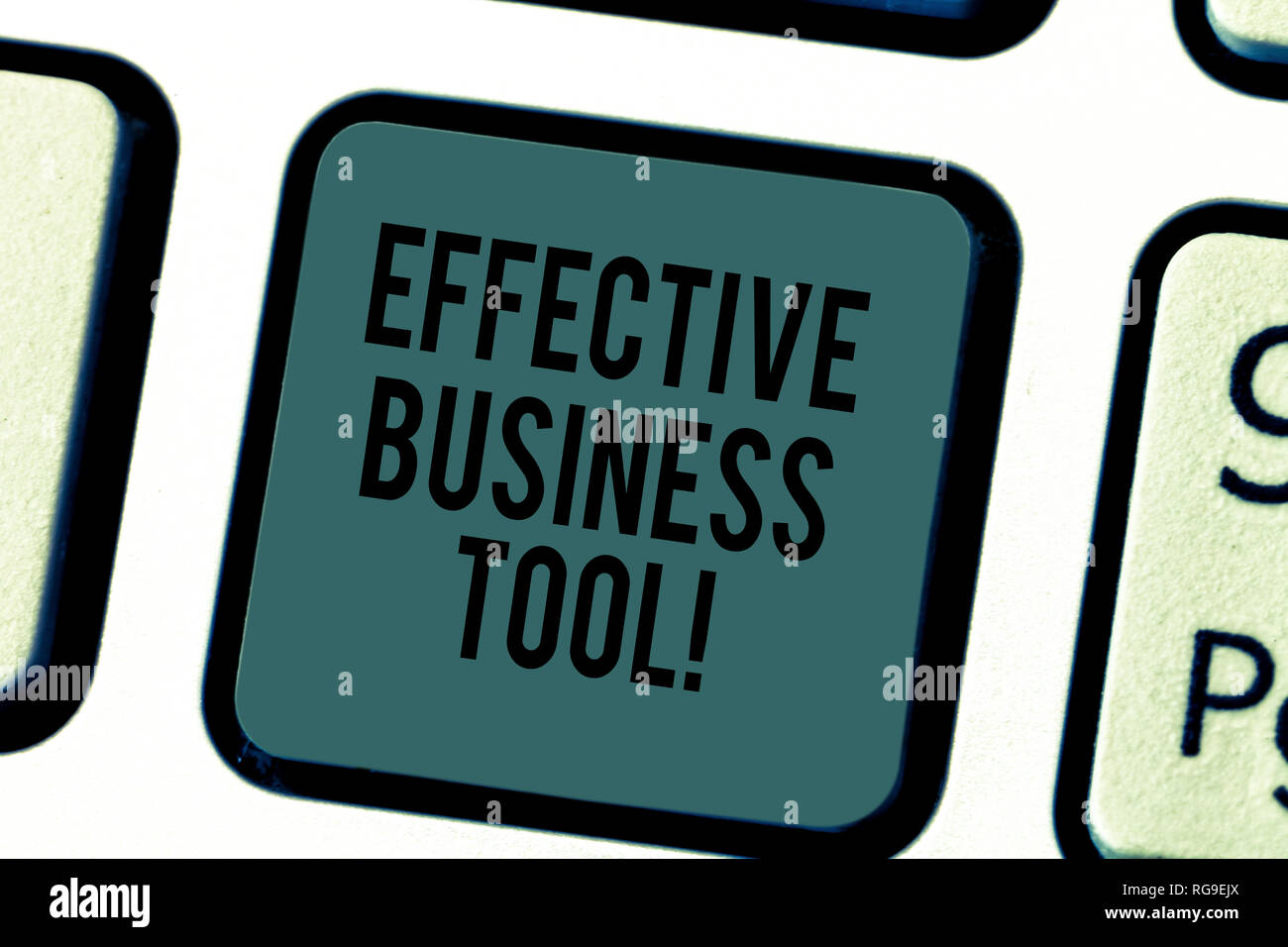 Handwriting text writing Effective Business Tool. Concept meaning used ...