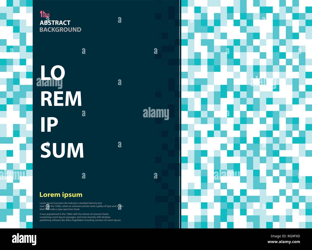 Blue brochure design hi-res stock photography and images - Alamy